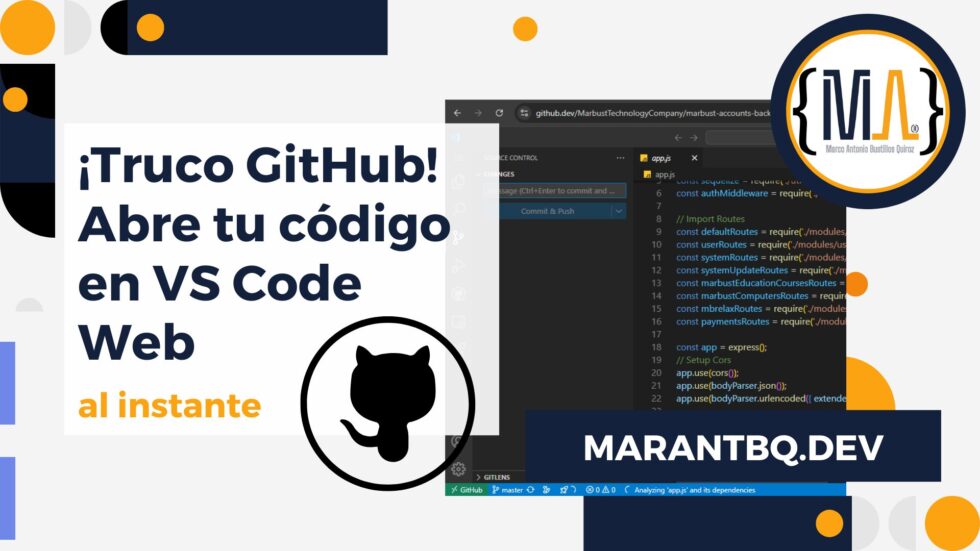 Visual Studio Code Web en GitHub: Guía Paso a Paso