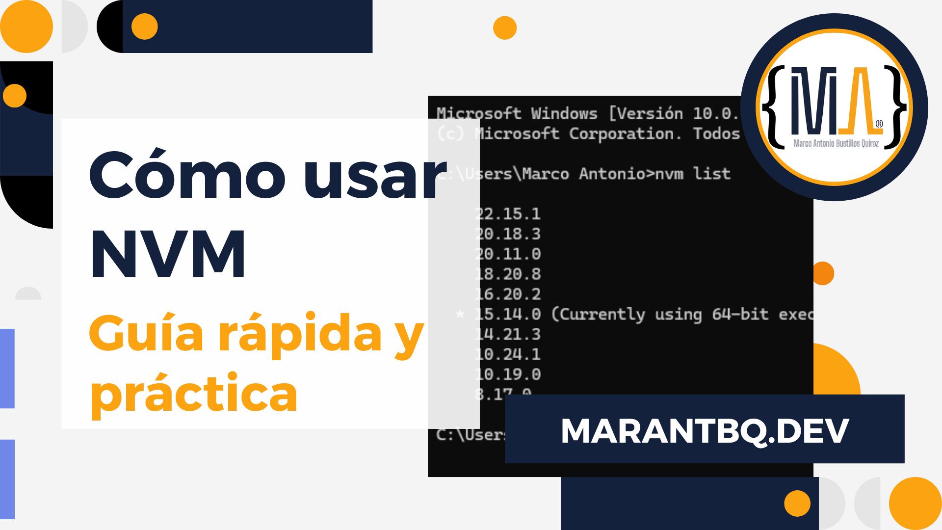 Cómo usar NVM en Windows, Linux y macOS: Guía rápida 2025